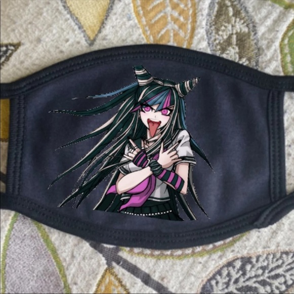 Hand Crafted | Accessories | Danganronpa Ibuki Mioda Ahegao Anime Face ...